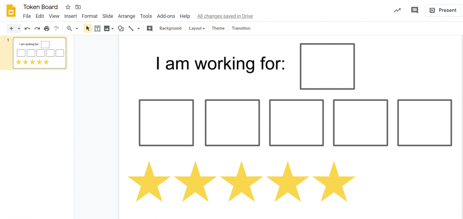 How To Create A Digital Token Board Using Google Slides Region 13 s Blog