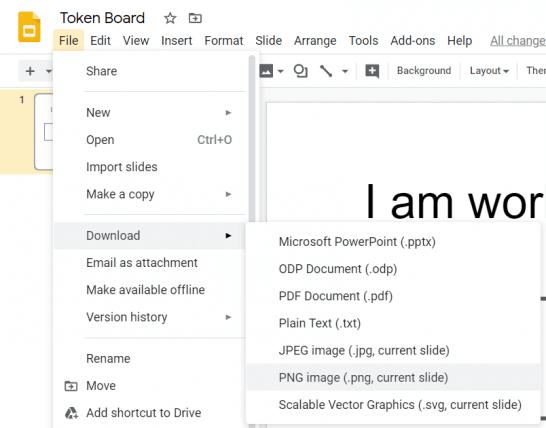 How to Create a Digital Token Board Using Google Slides • Region 13's Blog