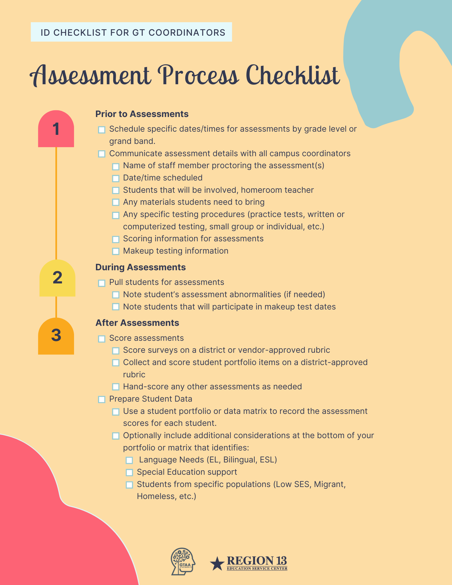 GT Identification and Assessment Process Checklist • Region 13's Blog