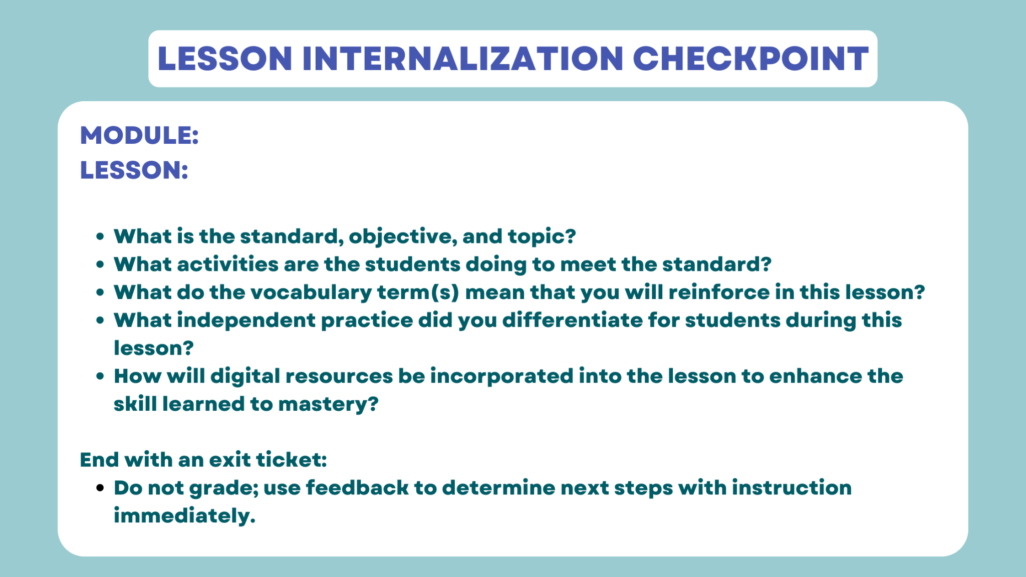 Making T-TESS Meaningful for Teacher Growth • Region 13's Blog